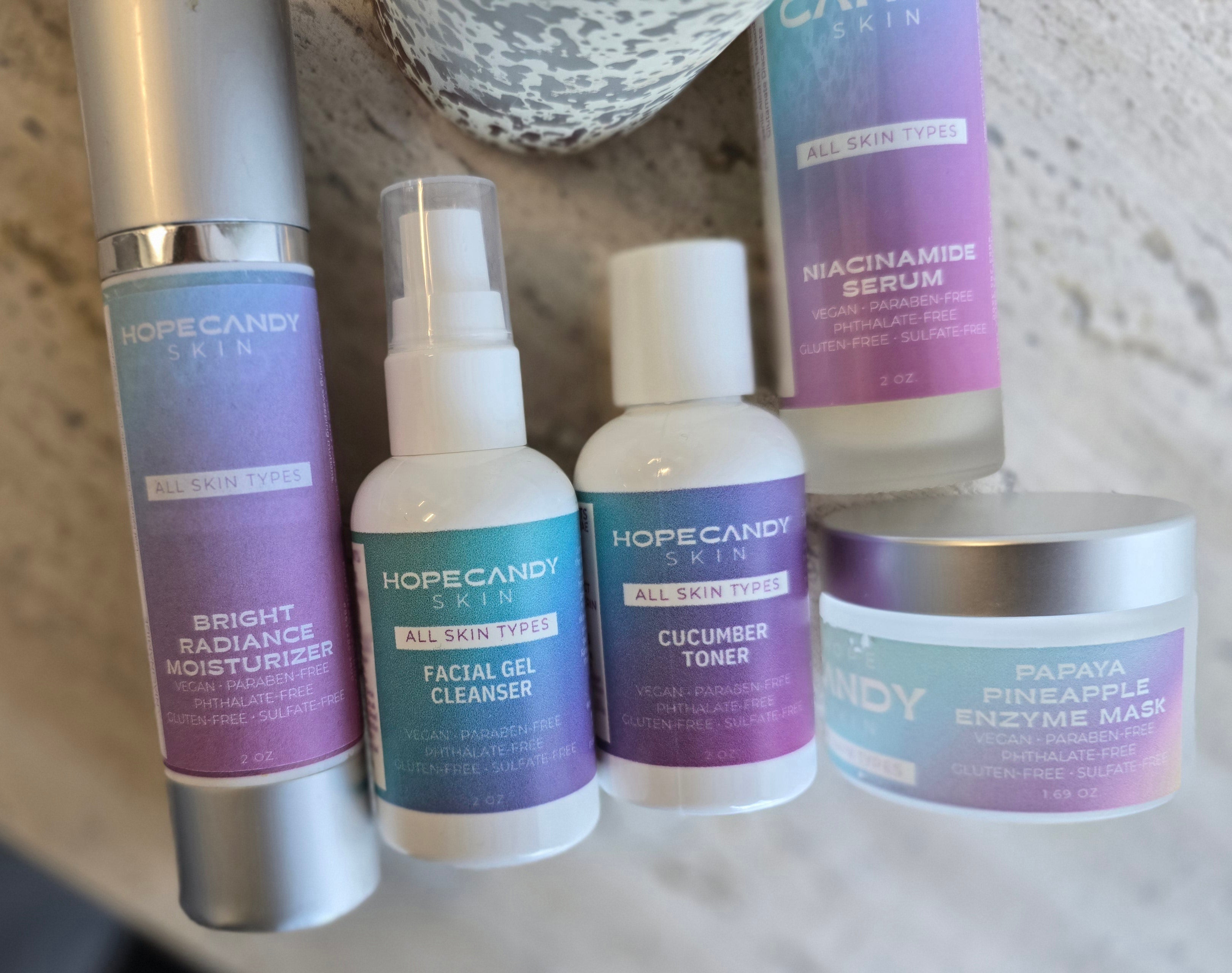 Rejuvenating Niacinamide Skincare Bundle | Hope Candy Skin – HopeCandy Skin
